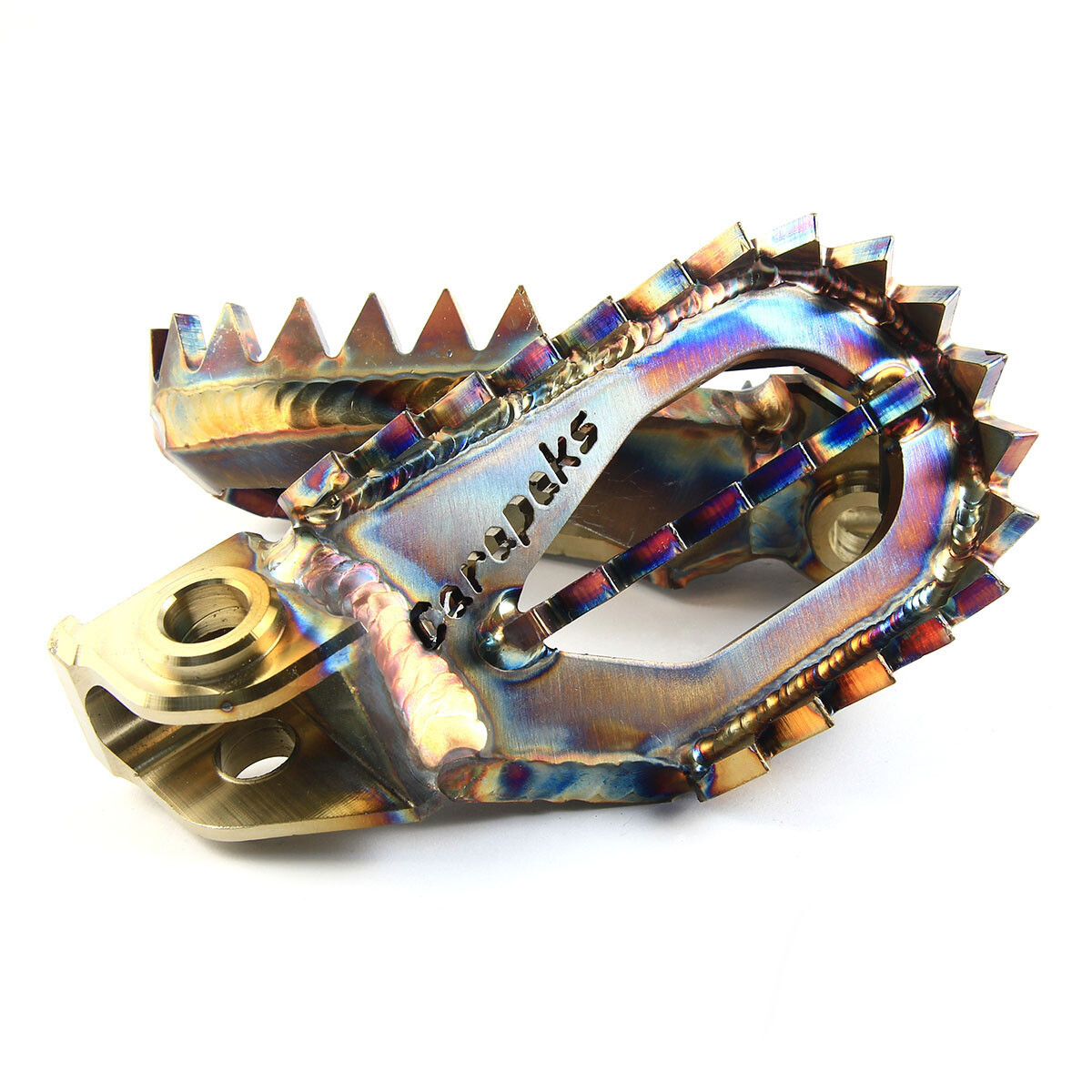 Foot Pegs fits Rieju 2020-2023 5 mm lower 10 mm backward | eBay