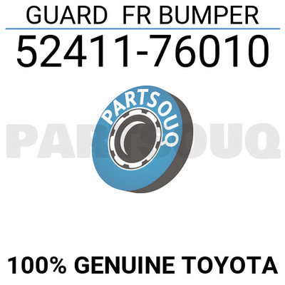 5241176010 Genuine Toyota GUARD FR BUMPER 52411-76010 | eBay