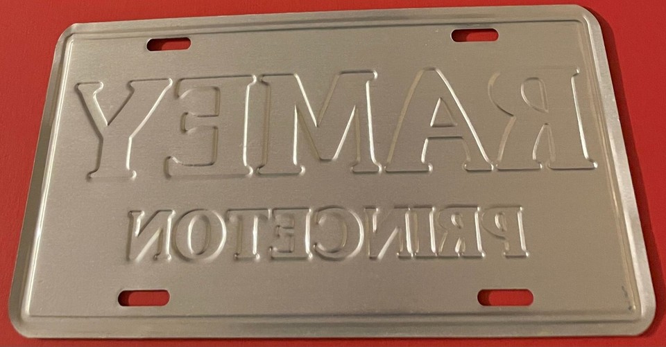 Ramey Princeton Booster License Plate West Virginia Dealership Dealer ...