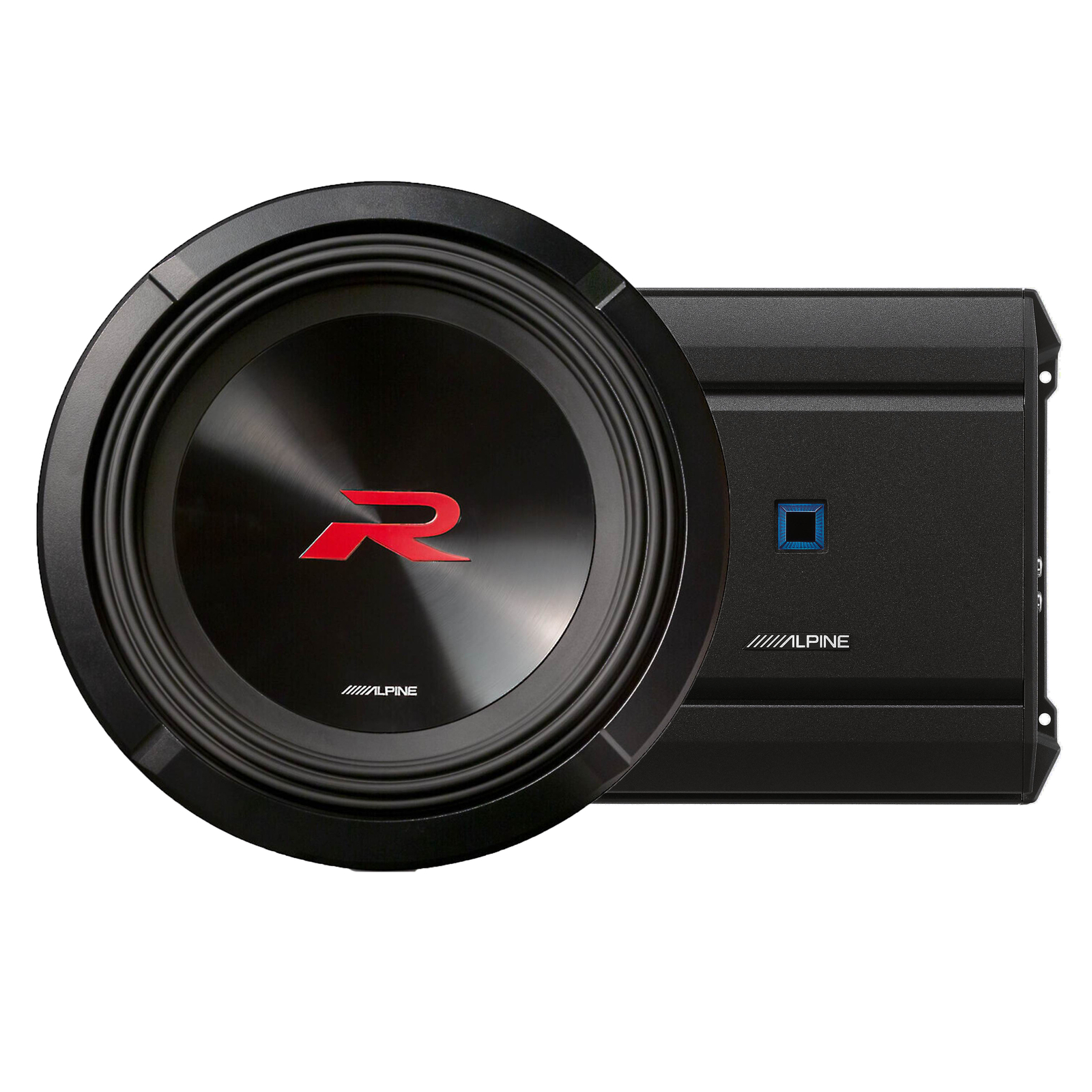 Alpine R Series 12" Bass Package - One R Series R2-W12D4 Subwoofer ...