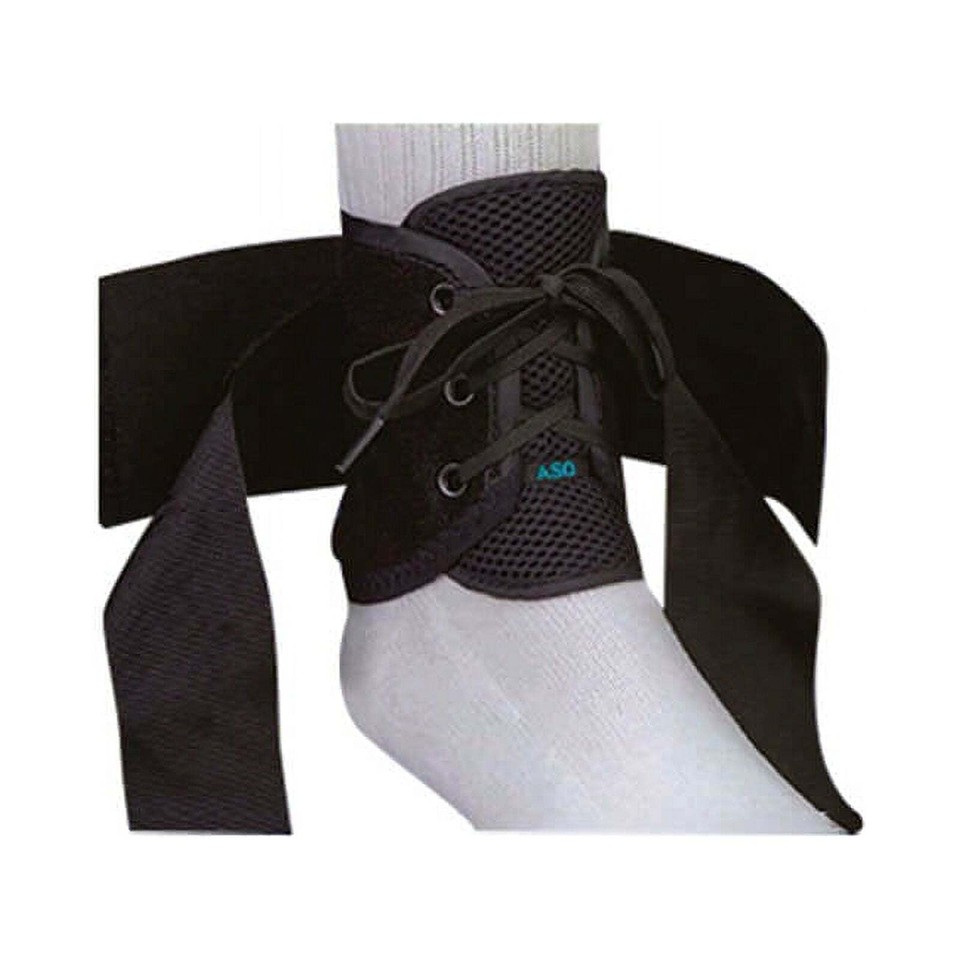 NIB Med Spec ASO Vortex Black Ankle Stabilizer Brace L | eBay