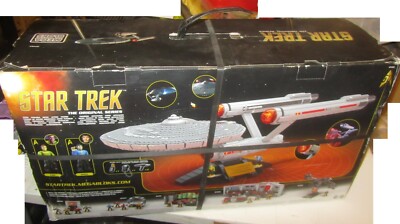 Star Trek USS Enterprise Set Construx Mega Bloks Boxed NEW SEALED ...