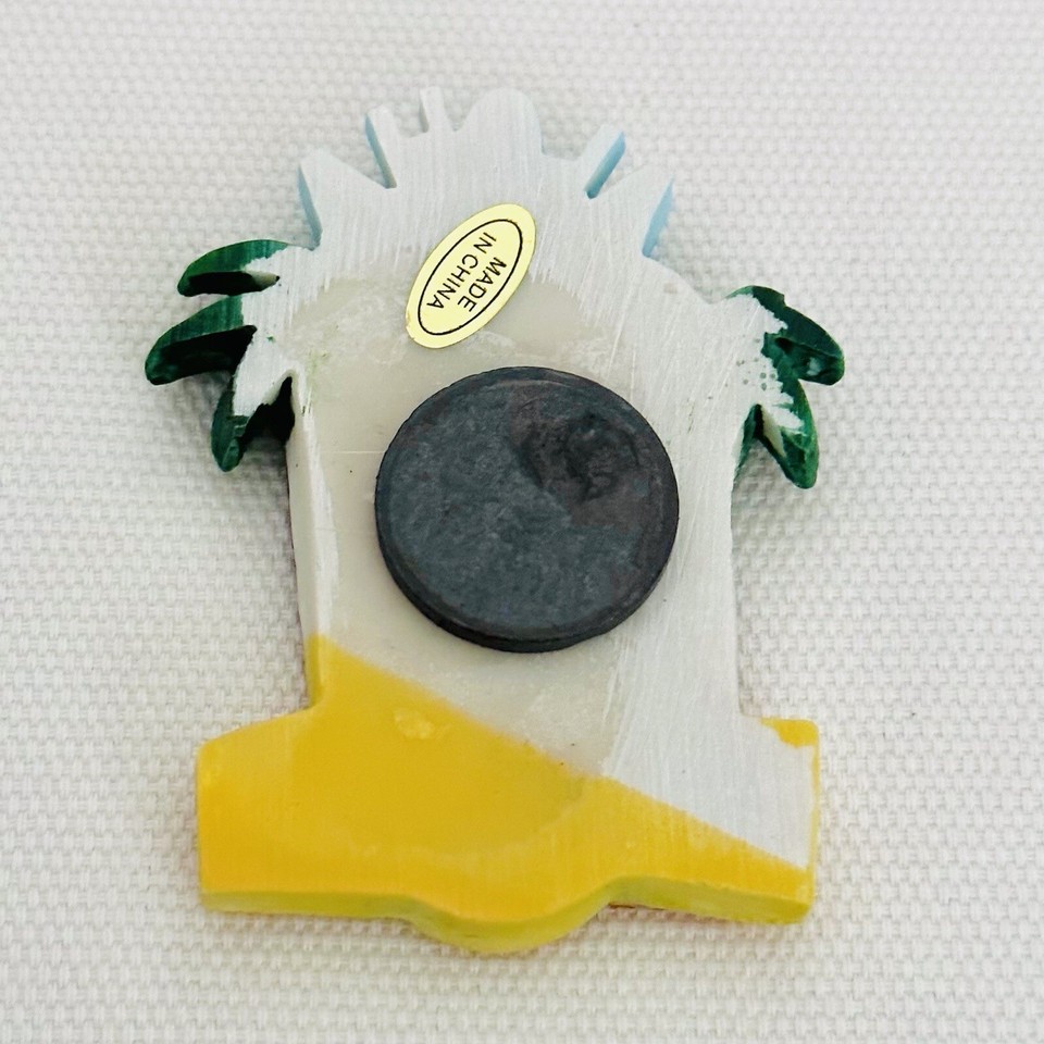 Very Nice Aloha Hawaii Coconut Tree Resin Souvenir Fridge Magnet R166 ...