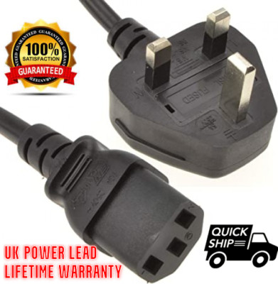 Lenovo ThinkCentre M800 SFF Desktop PC UK Power Cable Mains Lead | eBay UK