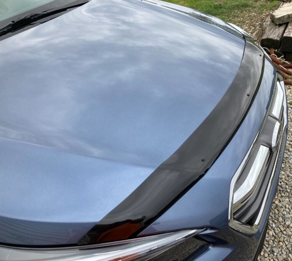EGR Dark Smoke Hood Protector Bug Shield Deflector for 2015-2019 Subaru ...