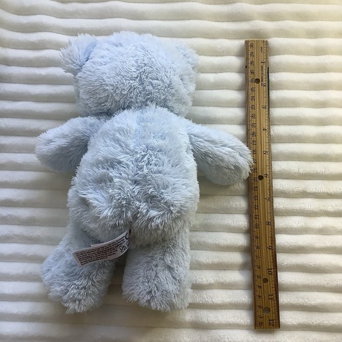 Baby Gund My First Teddy Blue Bear Plush Stuffed Animal Toy Lovey 10 ...