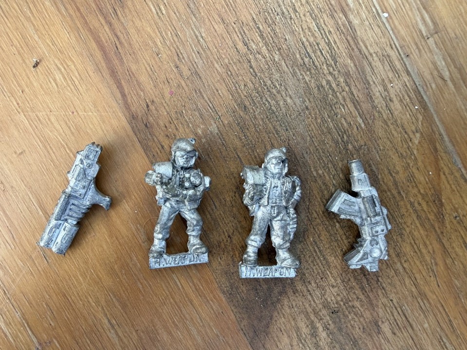Warhammer 40k 80s Rogue Trader Imperial Guard Heavy Weapons Metal Rare ...
