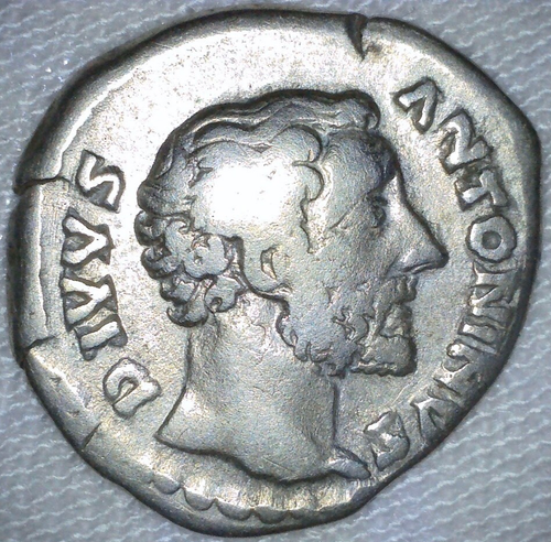 DIVUS ANTONINUS PIUS - Eagle rev. Minted by Marcus Aurelius. Roman ...