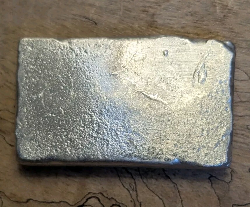Prospector Gold & Gems "Pirate" 3 Troy Oz Poured Silver Bar .999 Fine ...