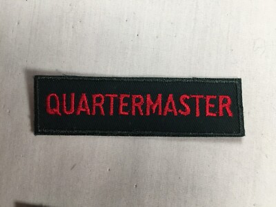 Quartermaster Explorer Position Strip gauze back BSA Patch | eBay