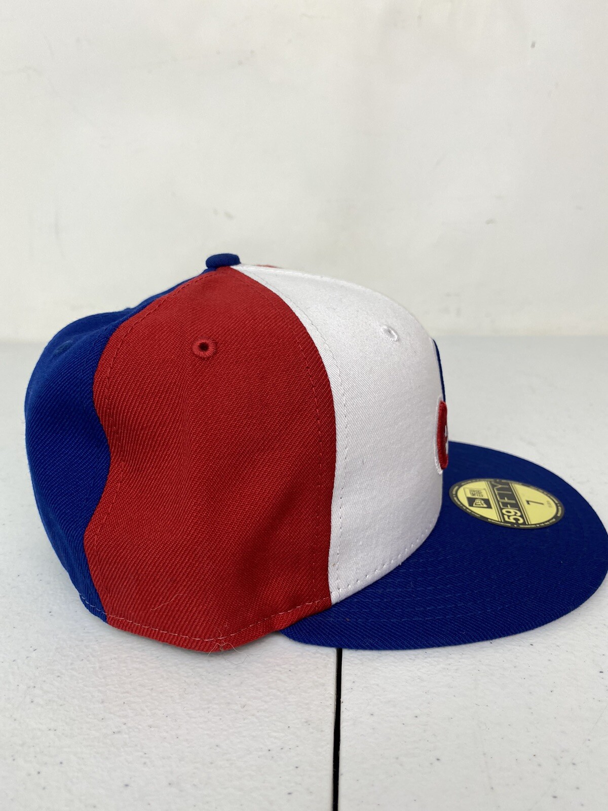 Montreal Expos MLB New Era 59Fifty Wool Fitted 7 Baseball Hat Cap Red ...