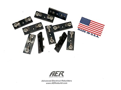 10 Lot Vintage Automotive USA Made Single Fuse Block Glass AGC SFE ...
