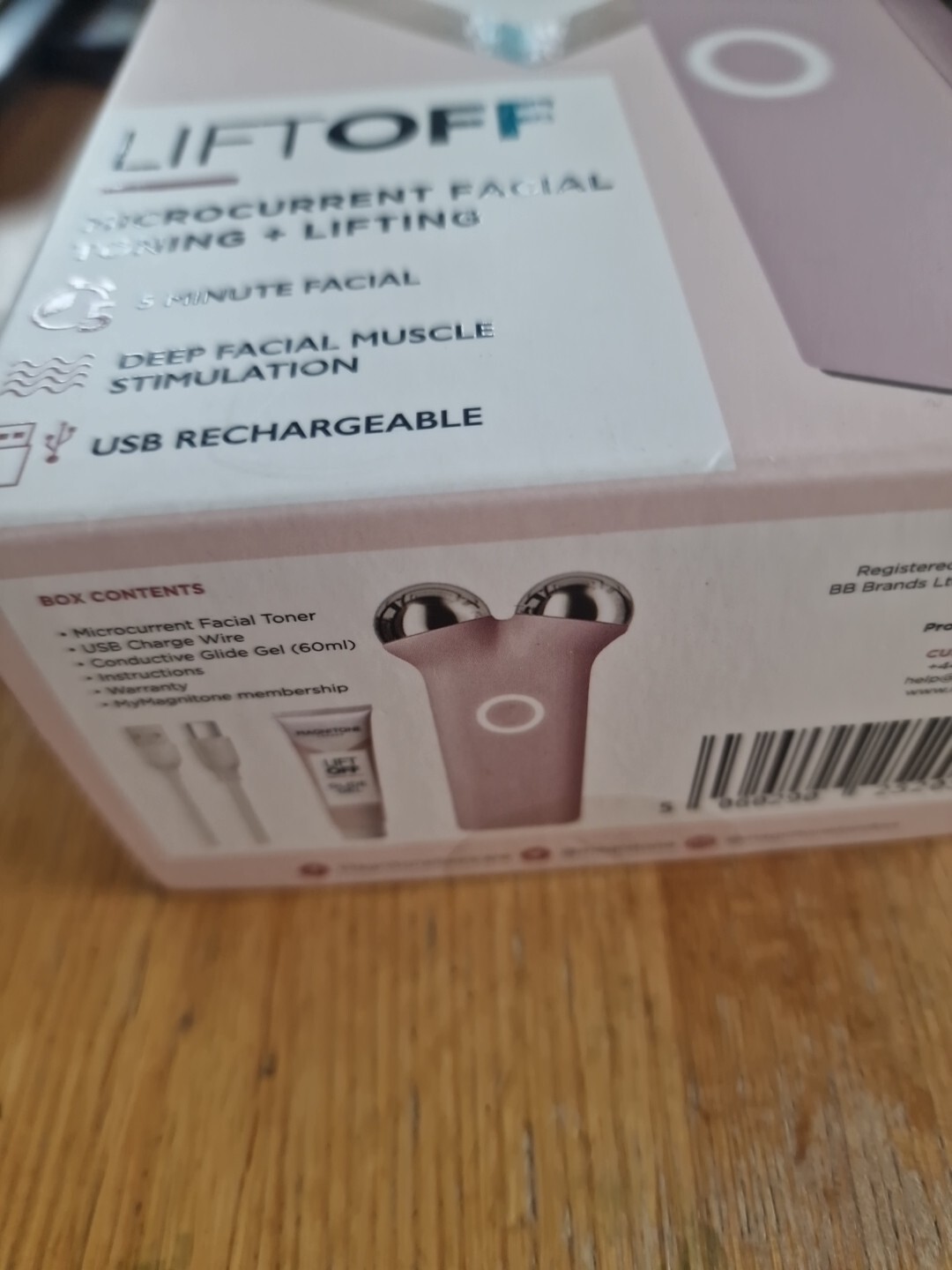 Magnitone LiftOff Microcurrent Facial Toning Device - Pink (MLF01P) for ...