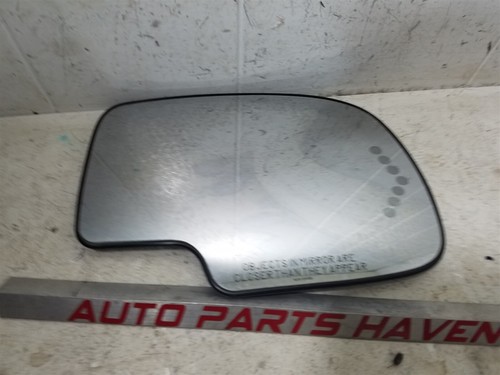 03-06 GMT 800 Side View Mirror Glass Right Passenger Turn signal Heated ...