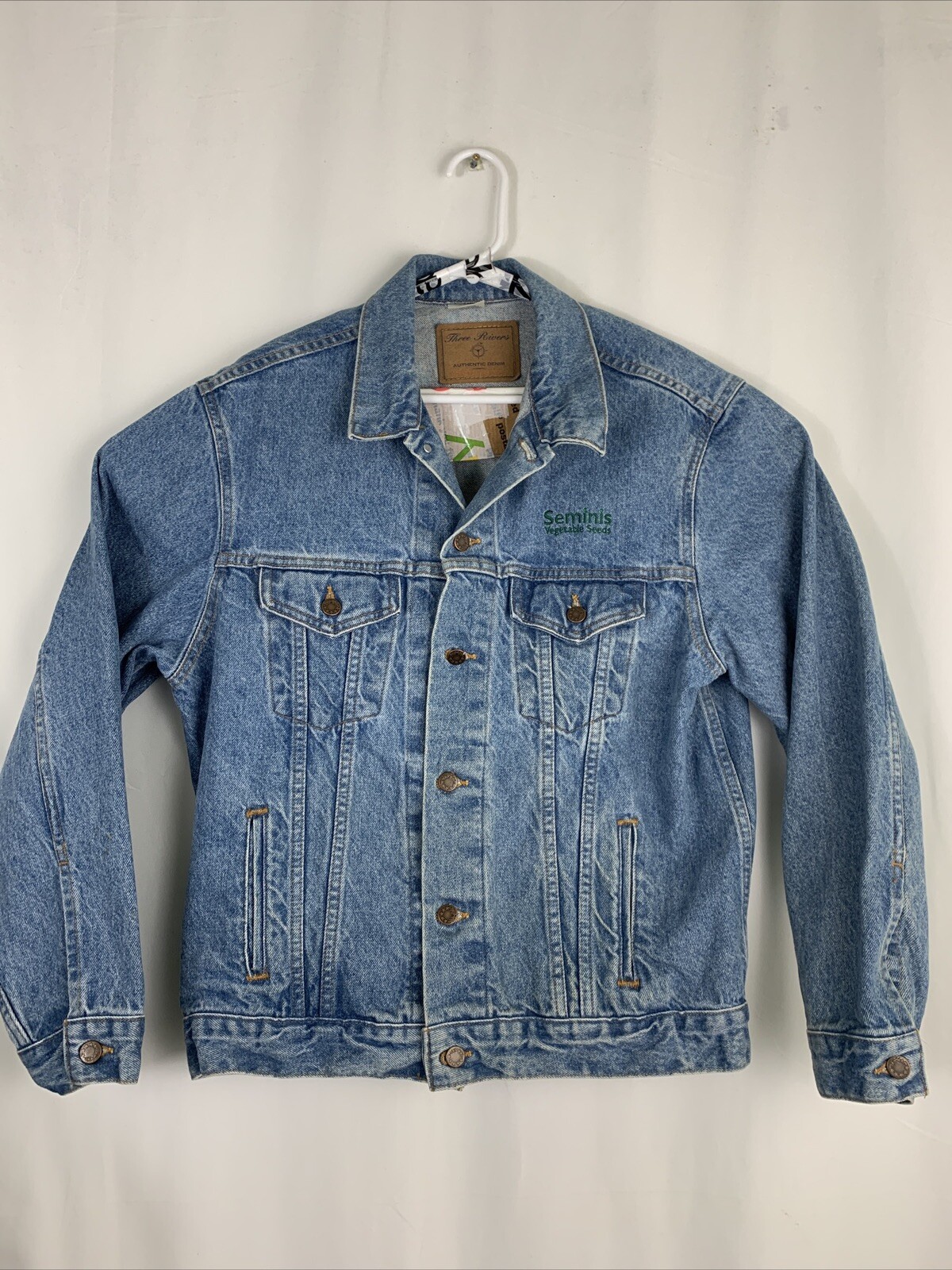 Vintage Three Rivers Authentic Denim Mens Large Cotto… - Gem