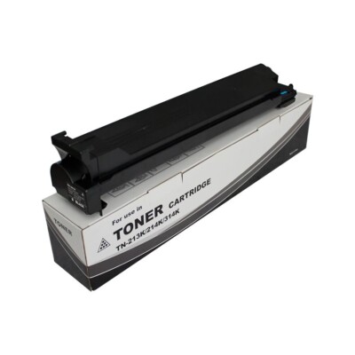 KONICA MINOLTA TN213K,TN214K,A0D7135 BLACK TONER,BIZHUB,C200,C203,C253 ...