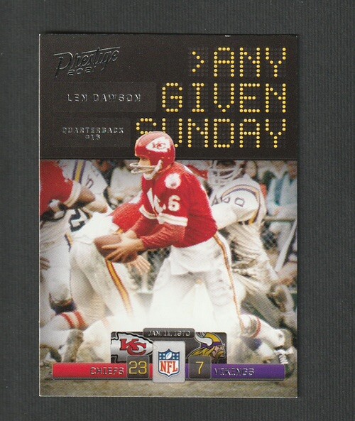 2021 Panini Prestige - Any Given Sunday #AGS-LD Len Dawson for sale ...