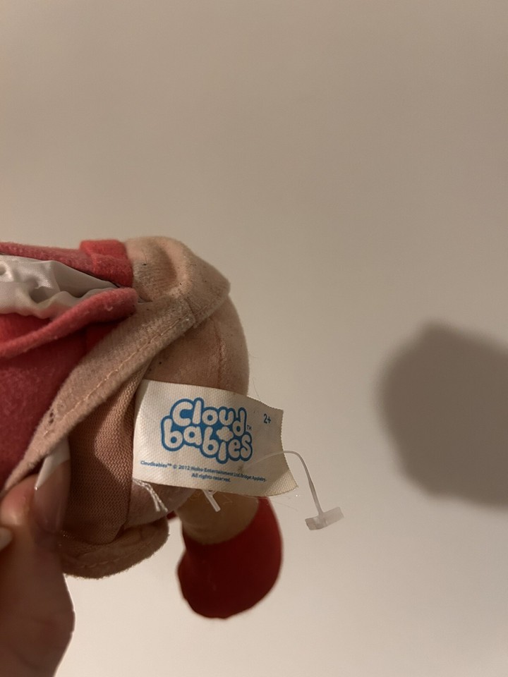 Cloud babies CBeebies Rainbow Baby Baba Pink 7" Plush Soft Toy Doll ...