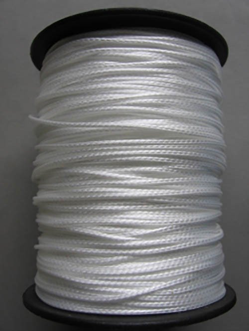 Grey/White Dyneema Rope. 1mm 2mm 3mm 4mm x various lengths. Super ...