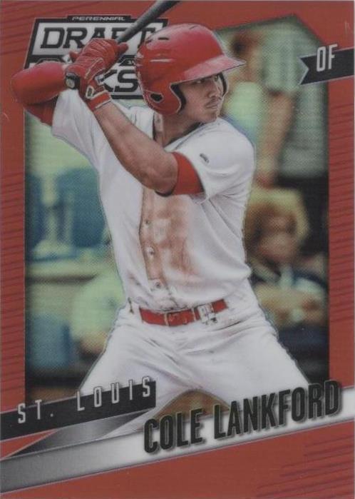 2014 Panini Prizm Perennial Draft Picks - Cole Lankford #70 Red Prizm ...