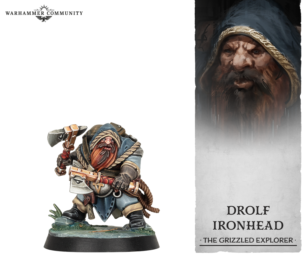 Warhammer Quest: Darkwater Drolf Ironhead Miniature New on Sprue | eBay UK