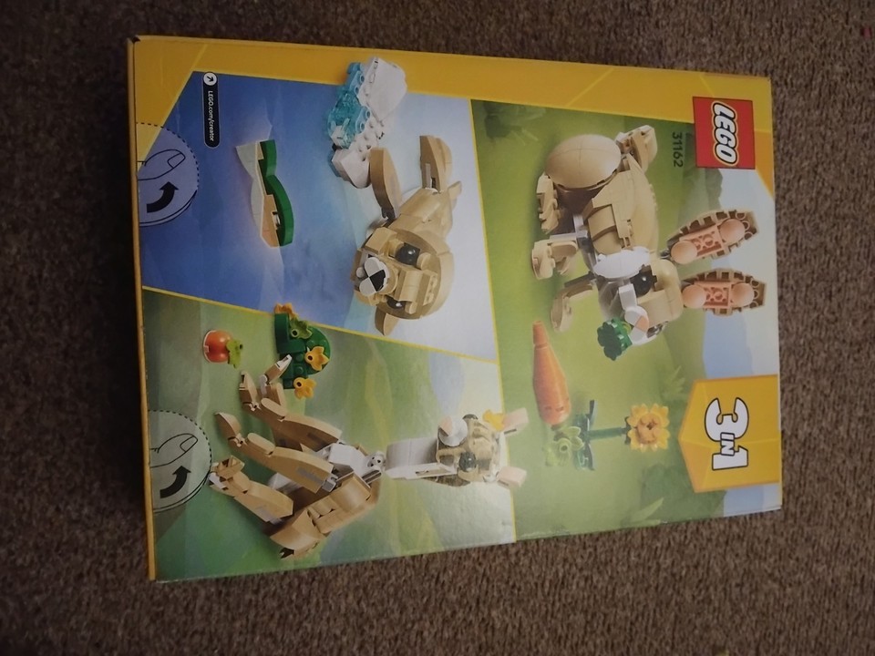 LEGO Creator 31133 3-in-1 Set Rabbit | eBay UK