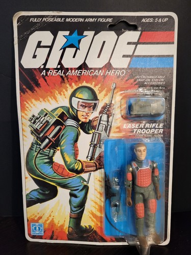 Flash 1982 9 Back Straight Arm G.I. JOE COBRA Original NEW SEALED MOC ...