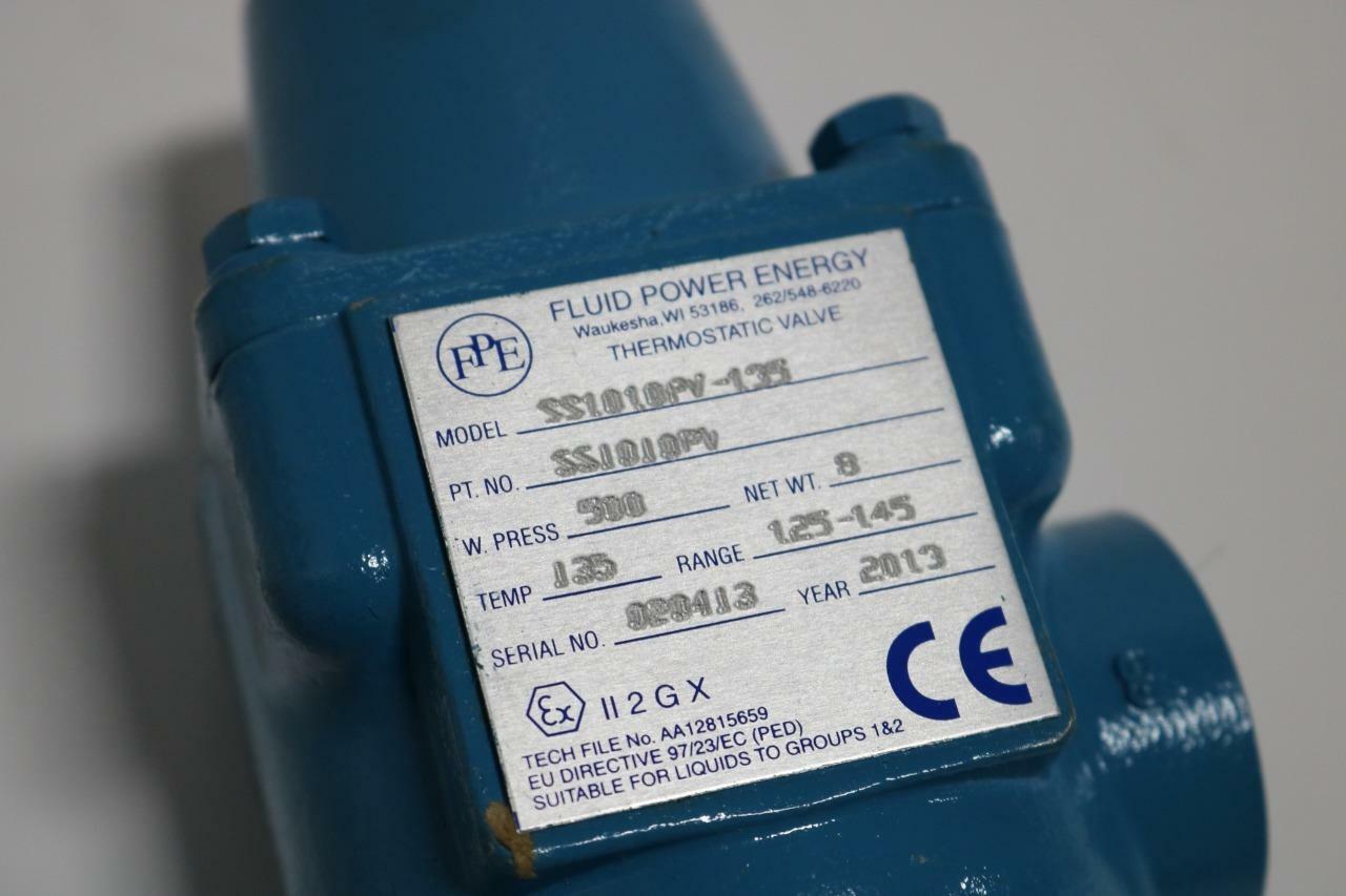 Fluid Power Energy SS1010PV-135 Thermostatic Valve | eBay