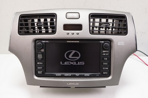 LEXUS ES330 Navigation Radio AM-FM CD Tuner Head Unit OEM 2004 - 2006 ...