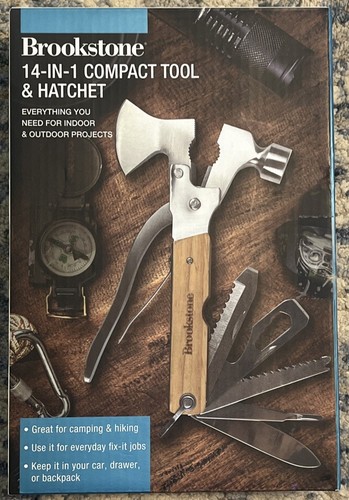Brookstone 14-in-1 Compact Tool NEW In Box 638688702680 | eBay