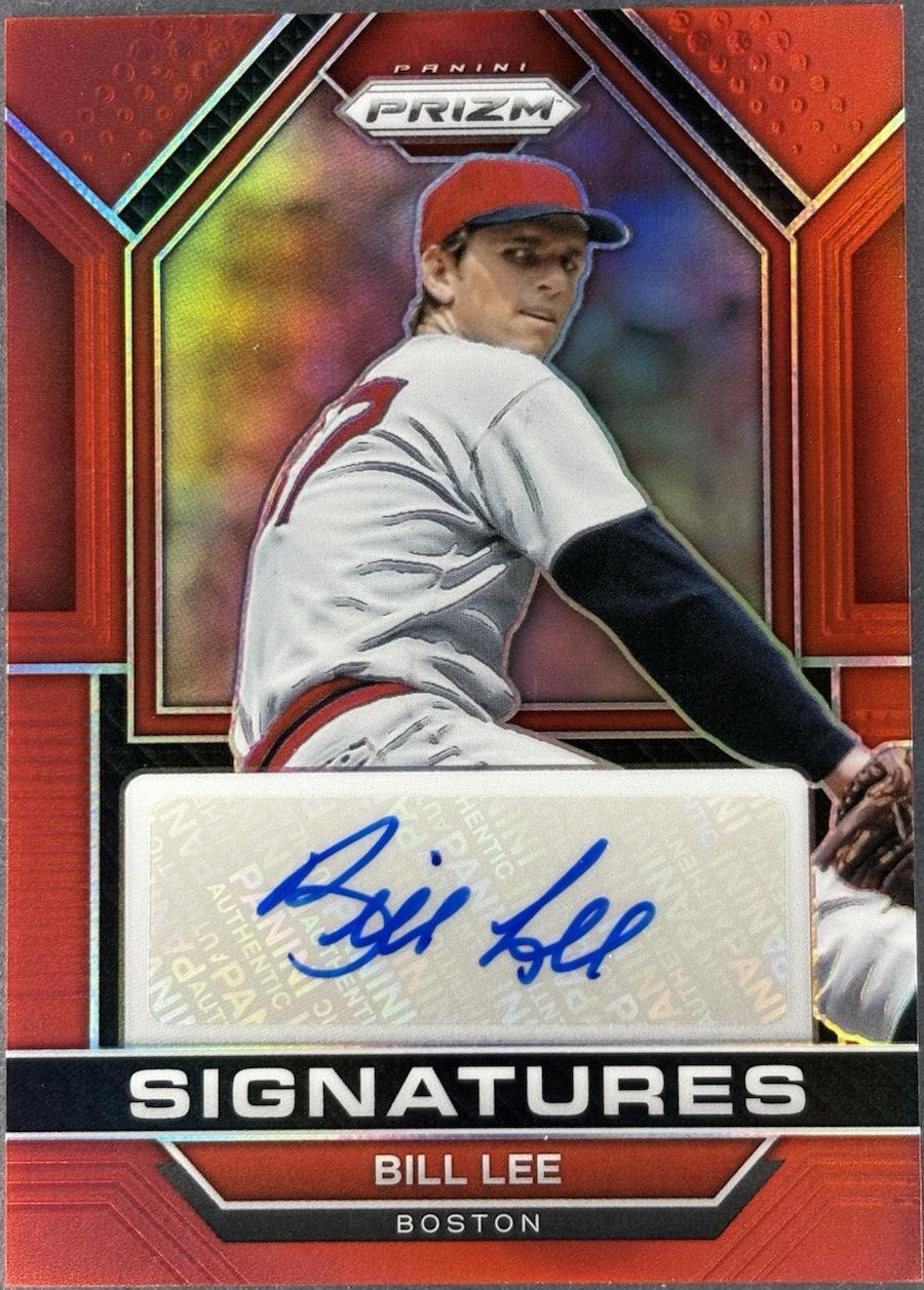 2023 Panini Prizm - Signatures Bill Lee #SIG-BL Red Prizm (AU) for sale ...