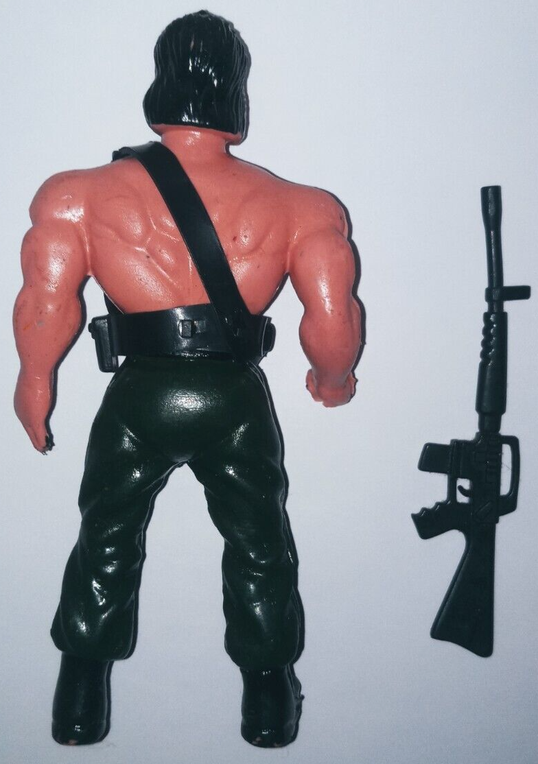 Rambo Figur Actionfigur KO mit Waffe MOTU | eBay