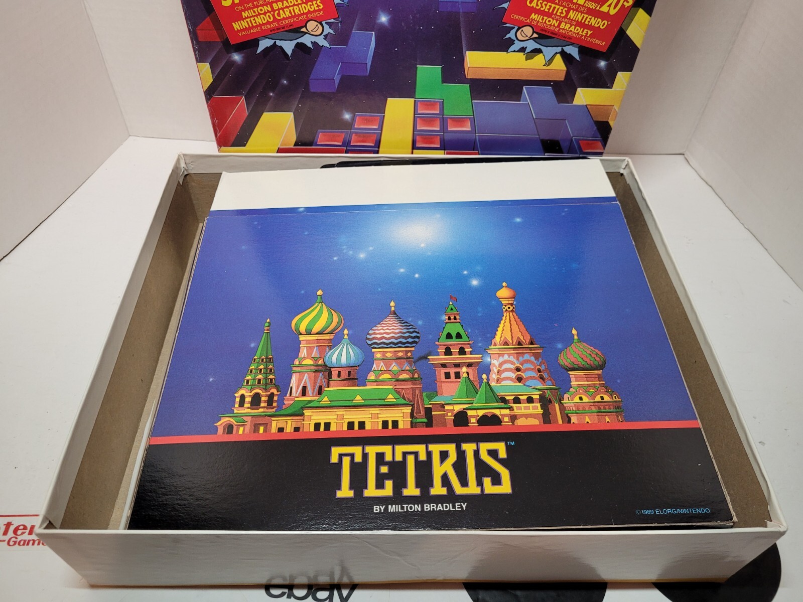 Tetris Board Game Vintage 1989 Milton Bradley | eBay