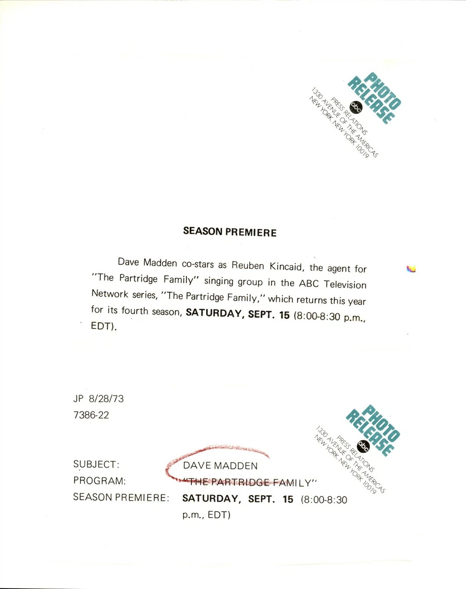 Dave Madden Reuben Kincaid