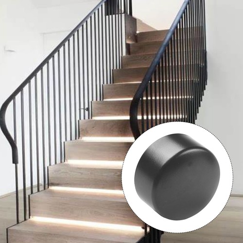 Safe and Comfortable Grip Handrail End Cap for 45mm Round Stair Treads ...