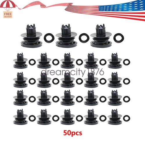 50 X Door Trim Panel Retainer Push Clip 3B0-868-243 For VW Jetta Golf ...