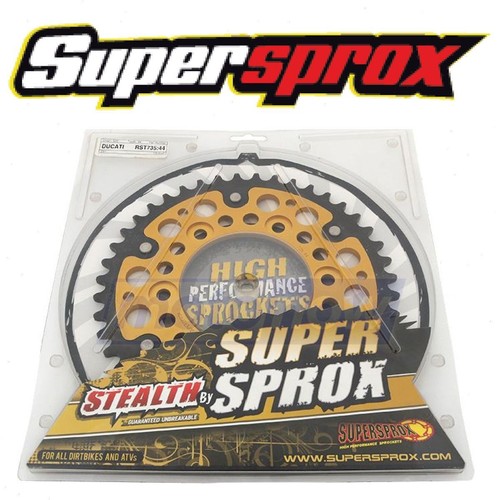 Supersprox Stealth Rear Sprockets for 2014 Ducati Monster 696 ABS ...