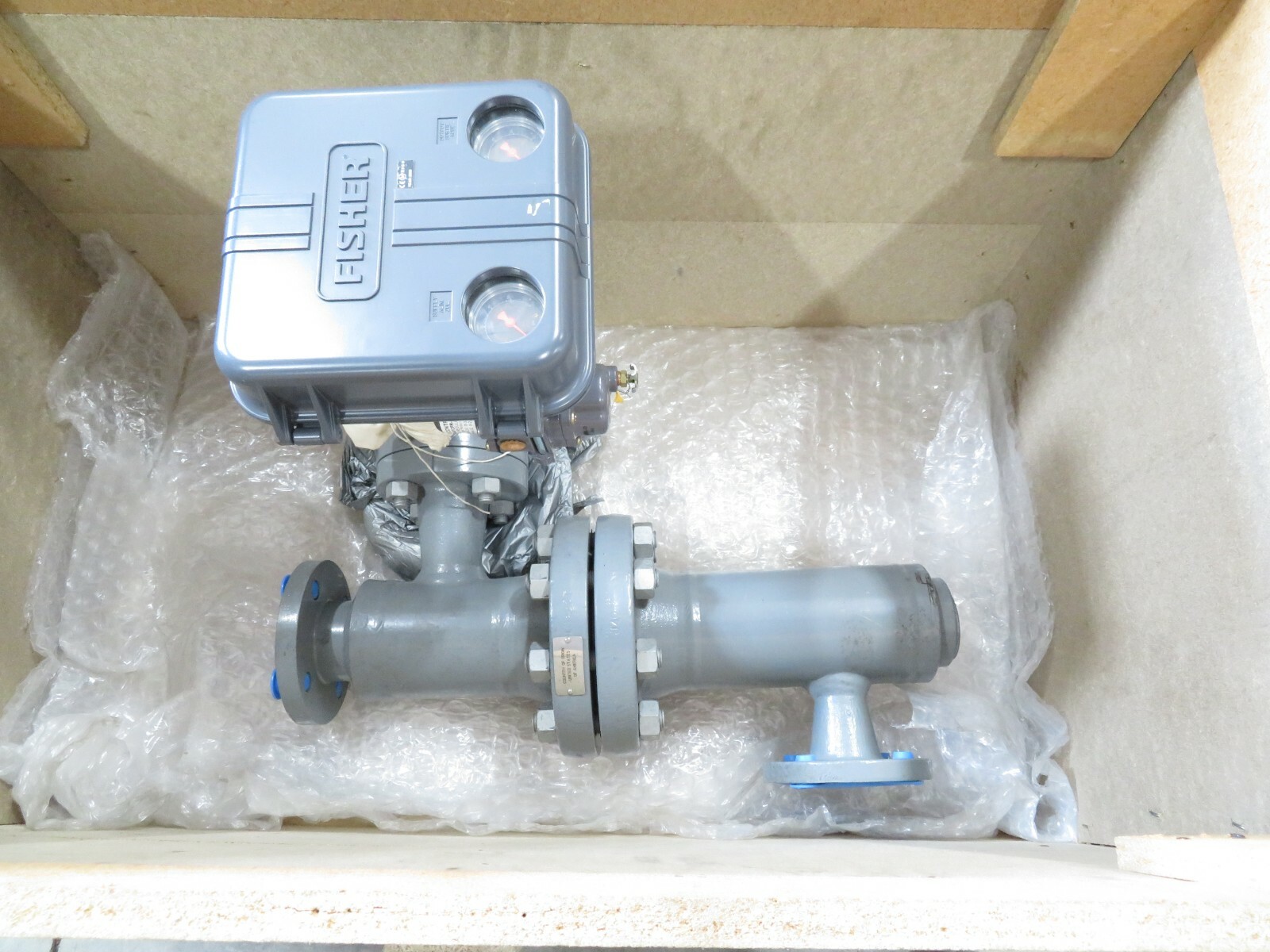 2" Fisher 249B STL CL150 3X14 Flanged Displacer 2500R Controller NEW ...