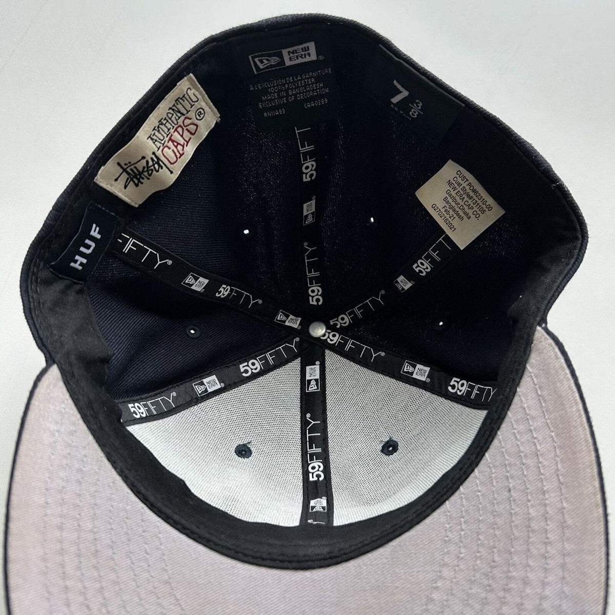 Stussy HUF Keith Forever NY Embroidered 7 3/8 New Era Fitted Stussy HUF Keith Forever NY Embroidered 7 3/8 New Era Fitted