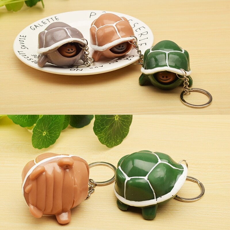 Novelty Gift for Turtle Toy Interactive Squeeze Pinch Toy Stress Relief ...