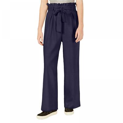 nWT Material Girl Womens Juniors Tie-Waist Palazzo Pants. PFBW7852 ...