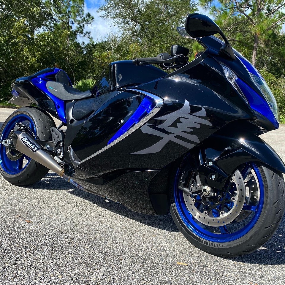 Core Moto Apex 6 wheels front & rear Kawasaki ninja ZX10R 2016-2024 gloss blue | eBay