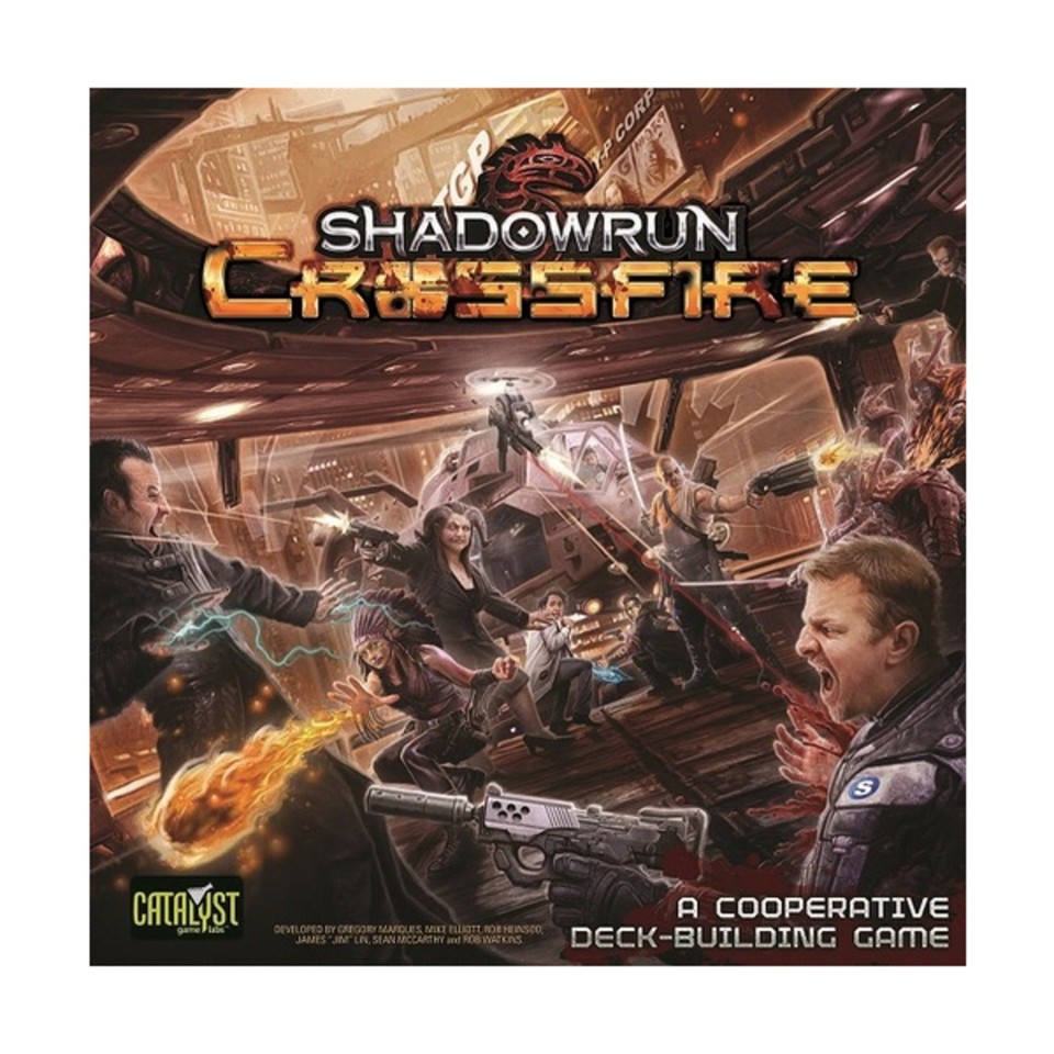 Catalyst Shadowrun Deck-Building Game Shadowrun Crossfire Box VG+/NM | eBay