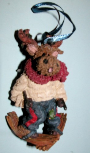 Boyds Bears ornament "Murdock Mufflemoose" #25003 Christmas NIB 2001 ...