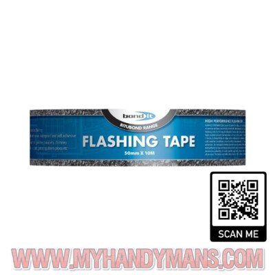 50mm x 10M Bitumen Flashing Flash Band Self Adhesive Roofing Repair ...