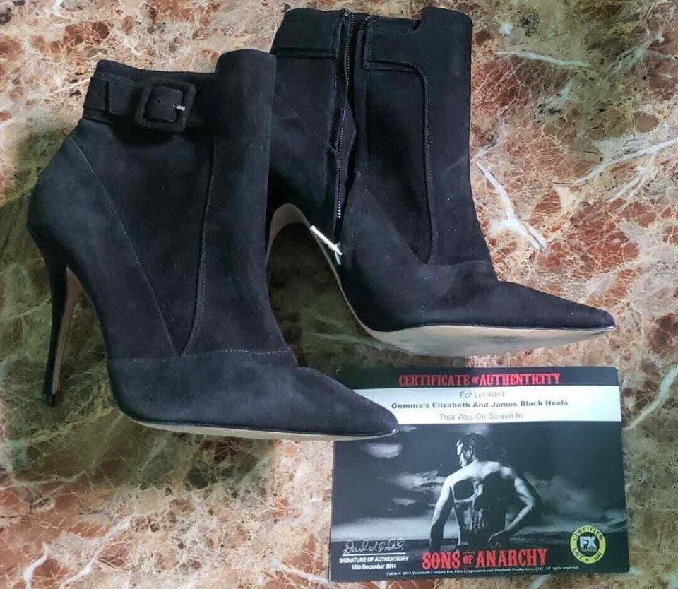 SOA Sons of Anarchy: Gemma/Katey Sagal SHOES BOOTS w/Studio COA | eBay