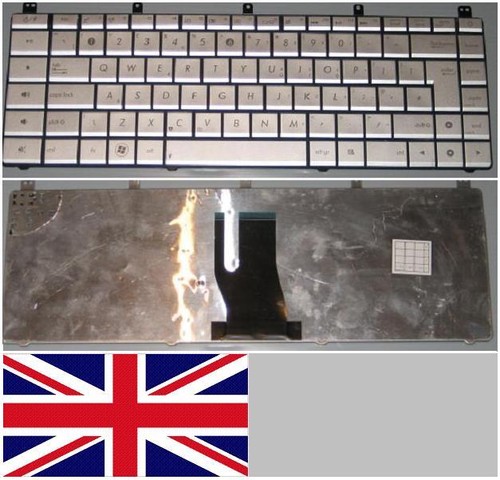 Keyboard Qwerty UK ASUS N45 MP-11A26GB6920, 04GN6L1KUK00-2, AENJ4E00010 ...