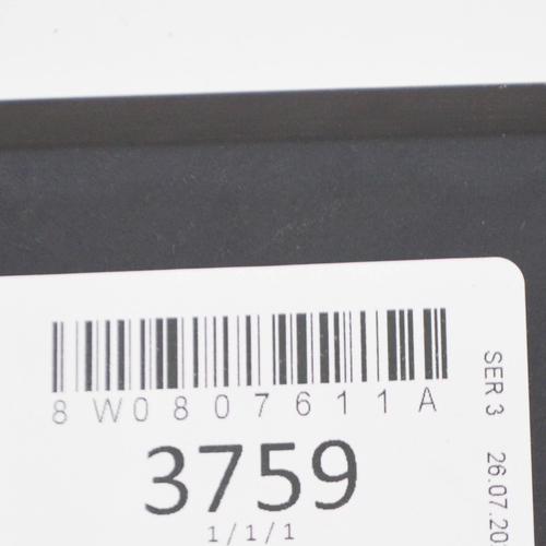 NEW AUDI A4 B9 FRONT BUMPER DEFLECTOR 8W0807611A ORIGINAL | eBay