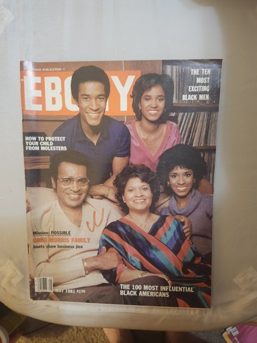 Ebony Magazine 1975 August, May & July 1981 lot of 3 magazines | eBay