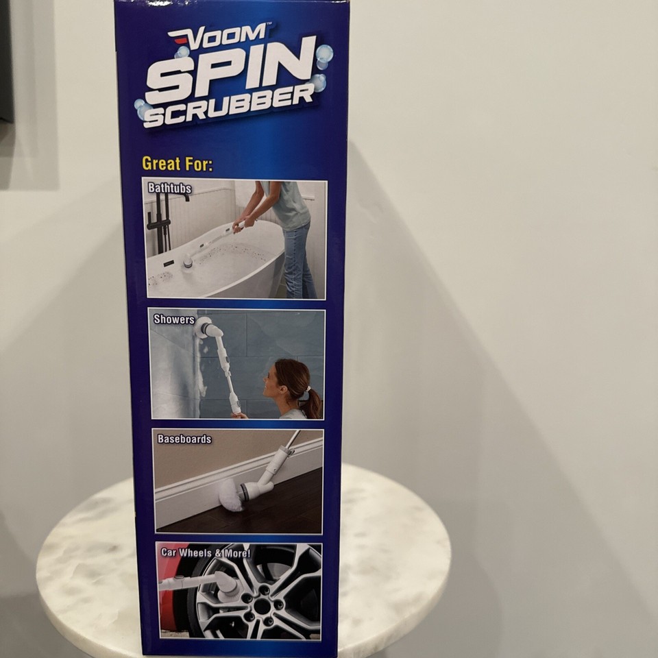 Voom Spin Scrubber- Cordless and Powerful way to scrub Cleaning ...